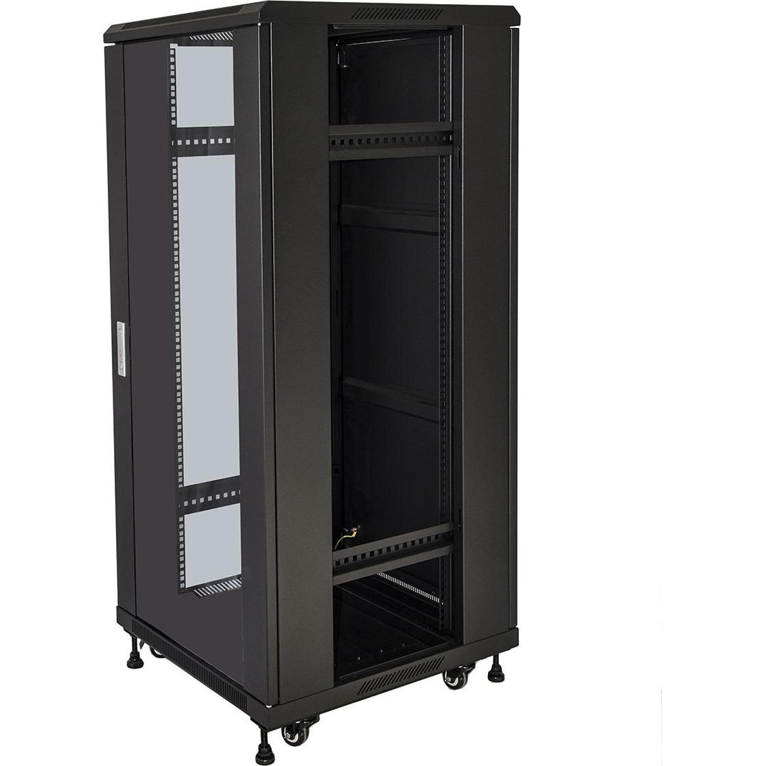 Link Zubehör LK1927U66N Rack 800 kg Freistehende Racks 27U Schwarz ...