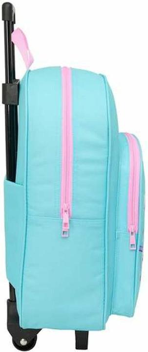 Gabby's Dollhouse Schulrucksack mit Rädern Blau Rosa 32 x 42 x 14 cm ...