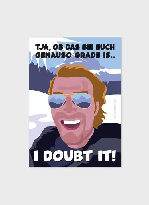 GermanMemes I doubt it! Postkarte - kaufen bei Digitec