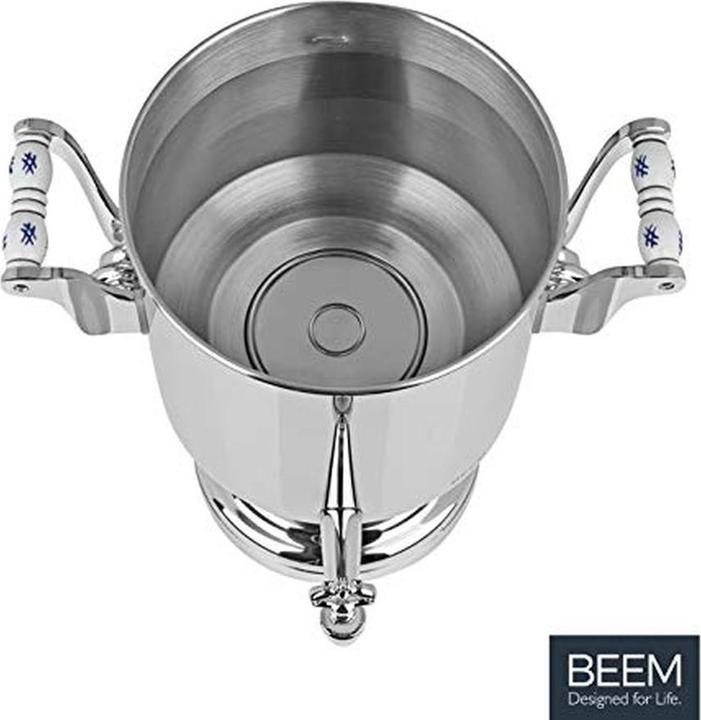 Beem Professioneller elektrischer Samowar für Tee und Warmwasser mit ...