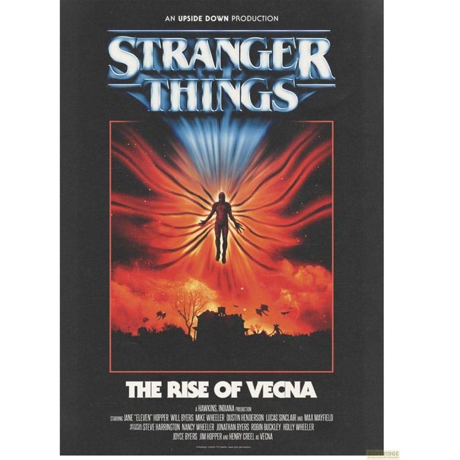 Fanattik Stranger Things Kunstdruck The Rise of Vecna Limited Edition ...
