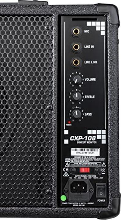 Laney CONCEPT Series CXP108 Active Stage Monitor 80W 8 inch Coaxial ...