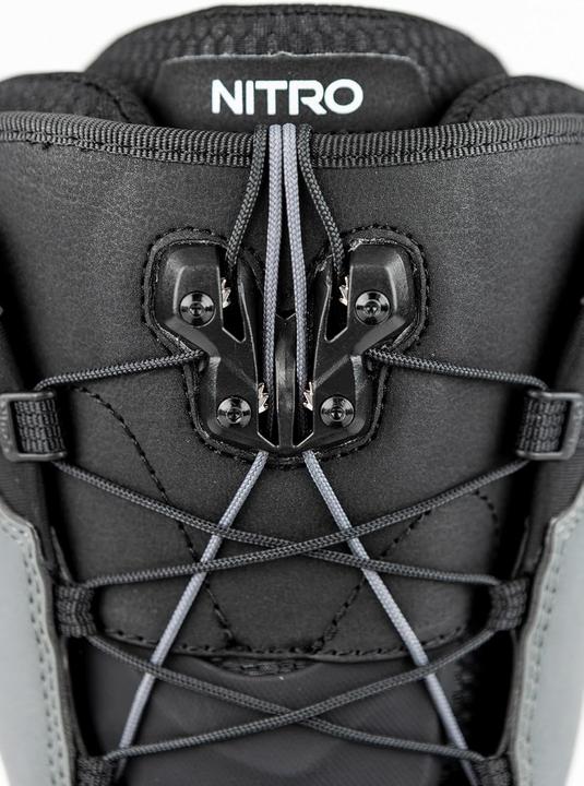Nitro Heren Profile Step On TLS Snowboardboot, houtskool, 28,5 - Galaxus