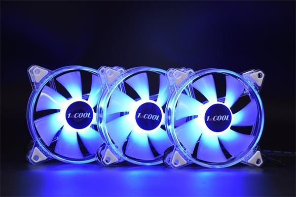 1st Cool 1stCOOL KIT AURA EVO CRYSTAL ARGB 3x CRYSTAL White 120mm fan ...