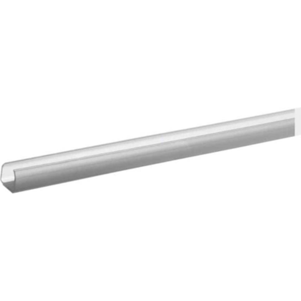 Hager Mini-Snap installation duct, PVC, 11 x 11 x 2,000 mm, transparent ...