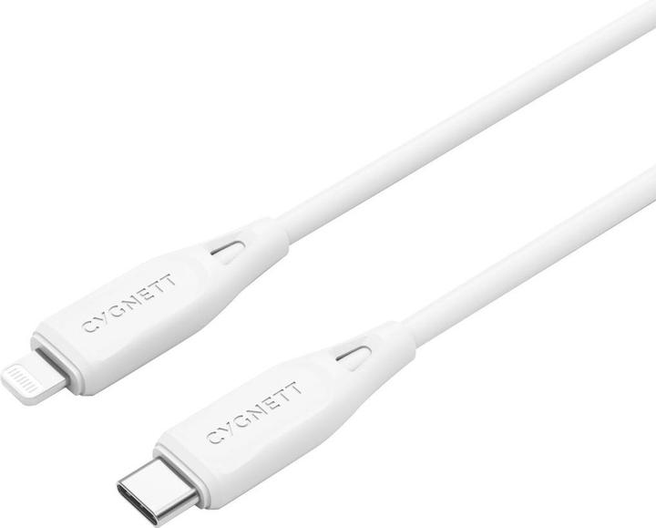 Cygnett Essentials Lightning to USB-C cable, white, 1 m - Galaxus
