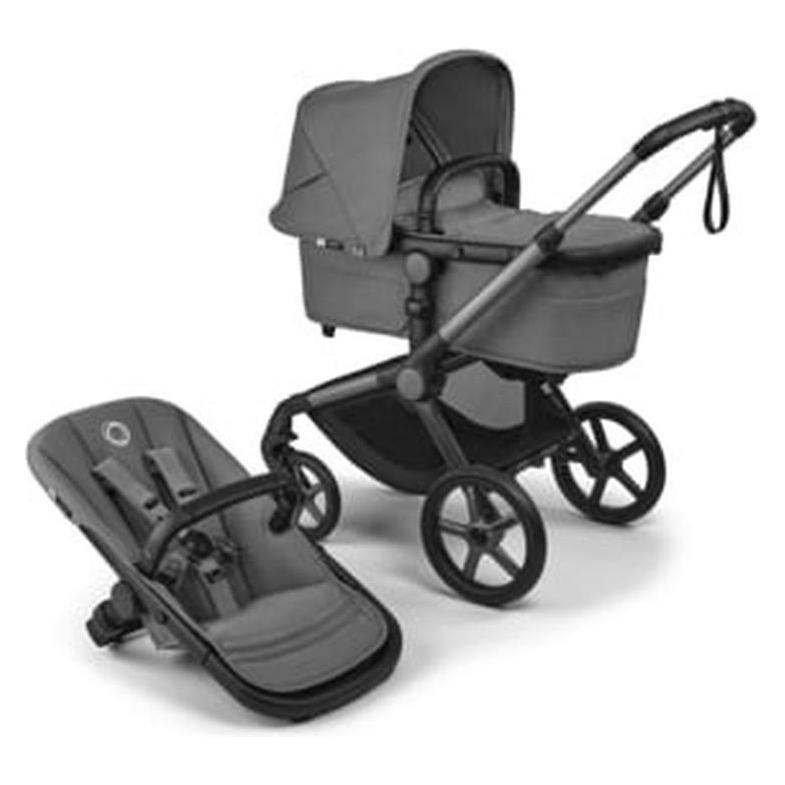 Bugaboo Kinderwagen Fox 5 Renew komplett Graphite/Moon Grey (0 Monate ...