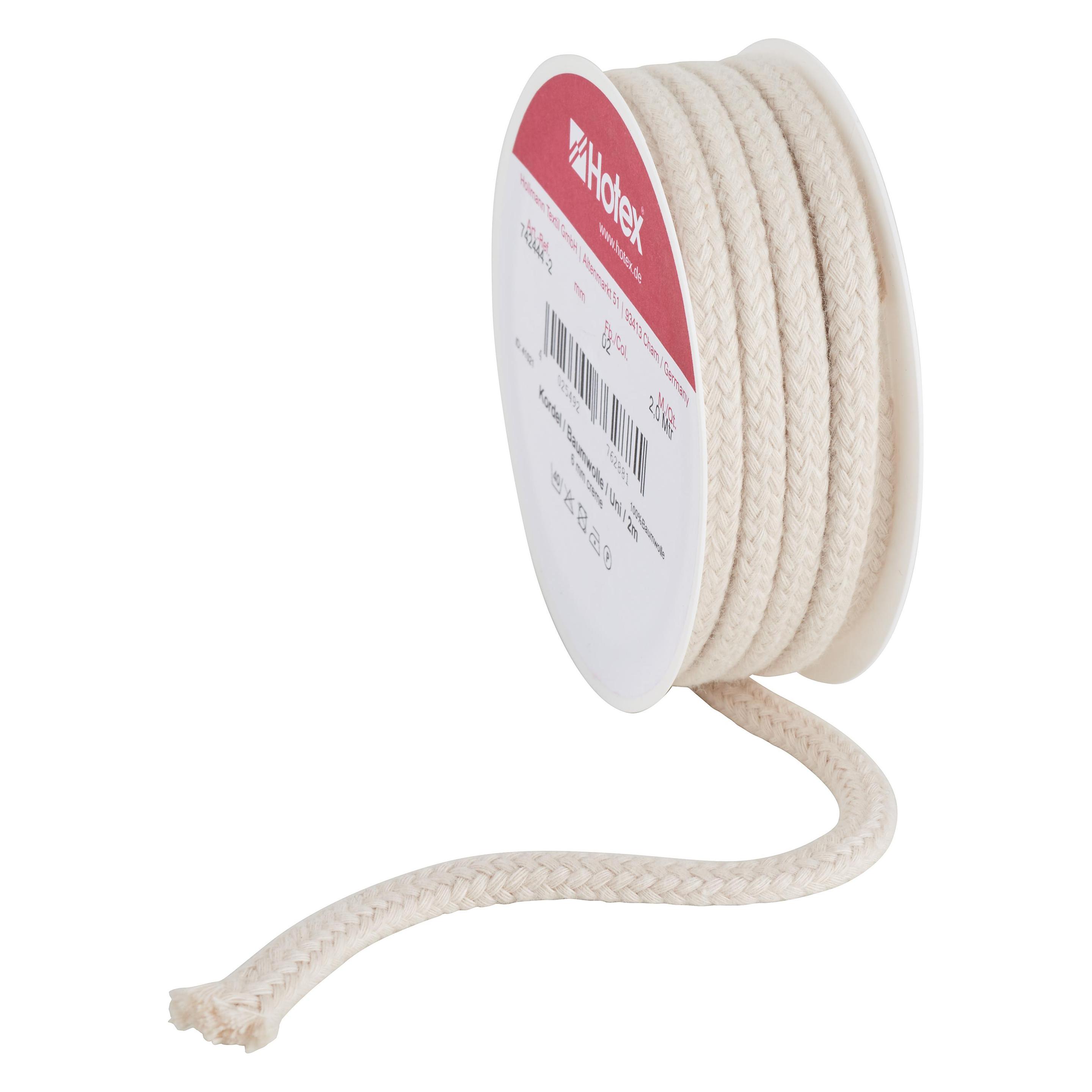 Hotex Baumwollkordel, 6 mm, 2 m - kaufen bei Galaxus