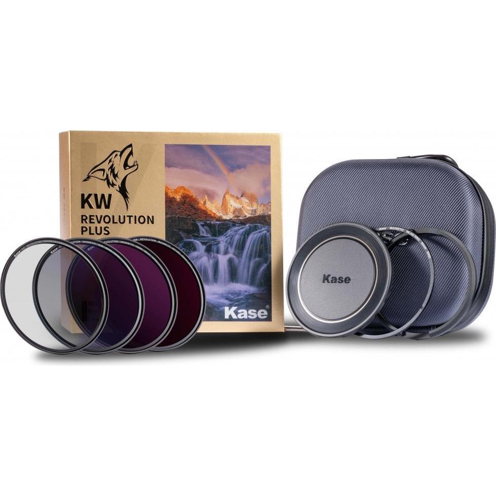 Kase KW Revolution Plus Master Kit (CPL/ND8/ND64/ND1000 + ring + filter ...