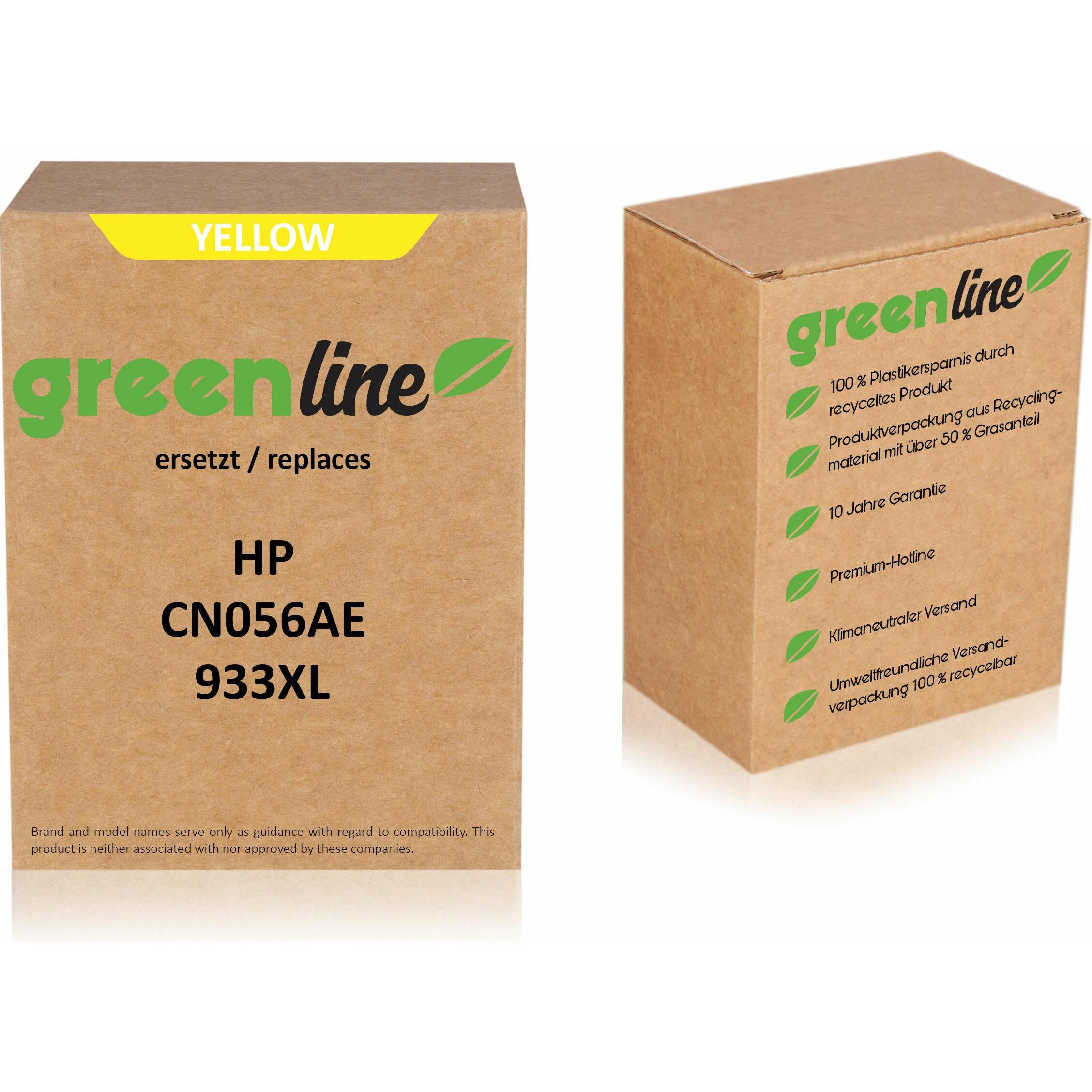 Inkadoo Druckerpatrone greenline ersetzt HP CN 054 AE / 933XL Tintenpatrone, cyan - Digitec