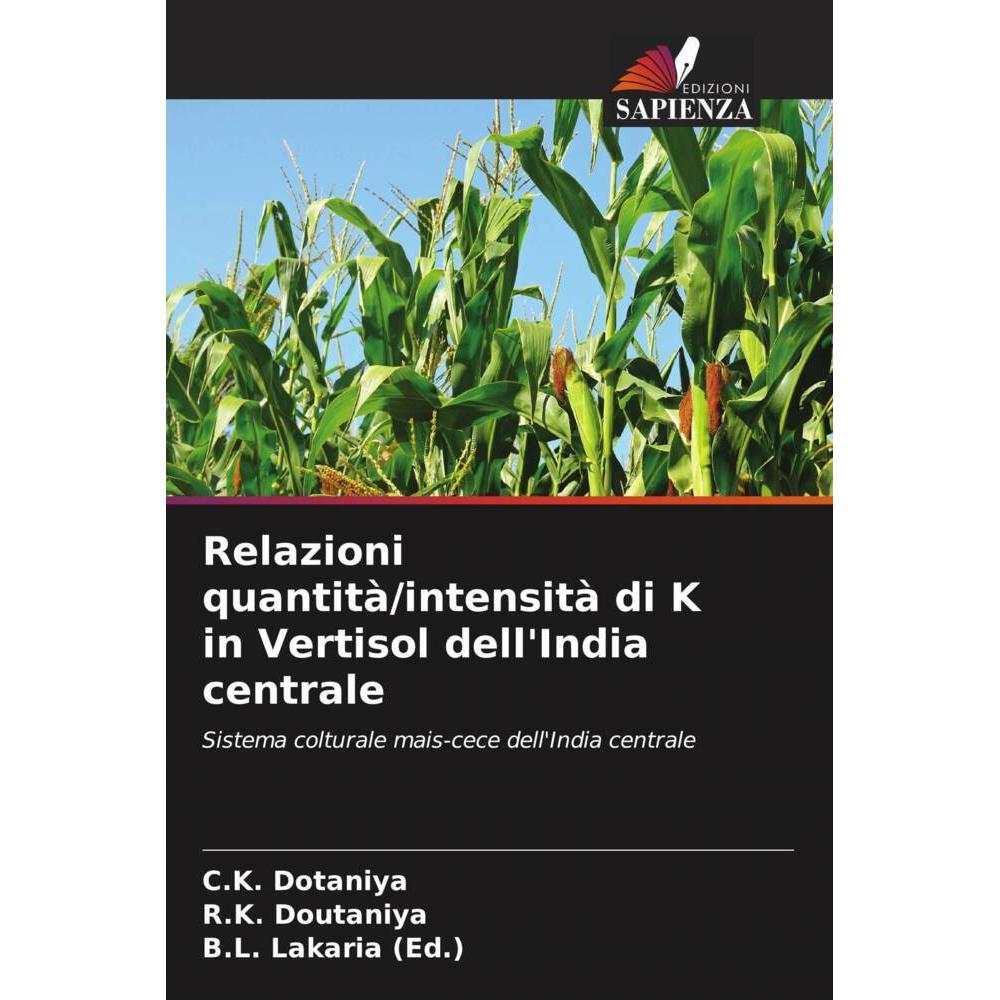 Various Publishers Relazioni quantità/intensità di K in Vertisol dell ...