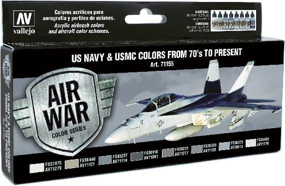 Vallejo US Navy USMC Colors from 70's to present Model Air