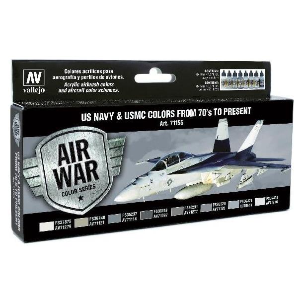 Vallejo US Navy USMC Colors from 70's to present Model Air