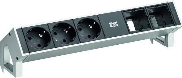 Bachmann DESK2 - 3xSchuko & 2xEmpty (5x, CEE 7/3) - kaufen bei Digitec