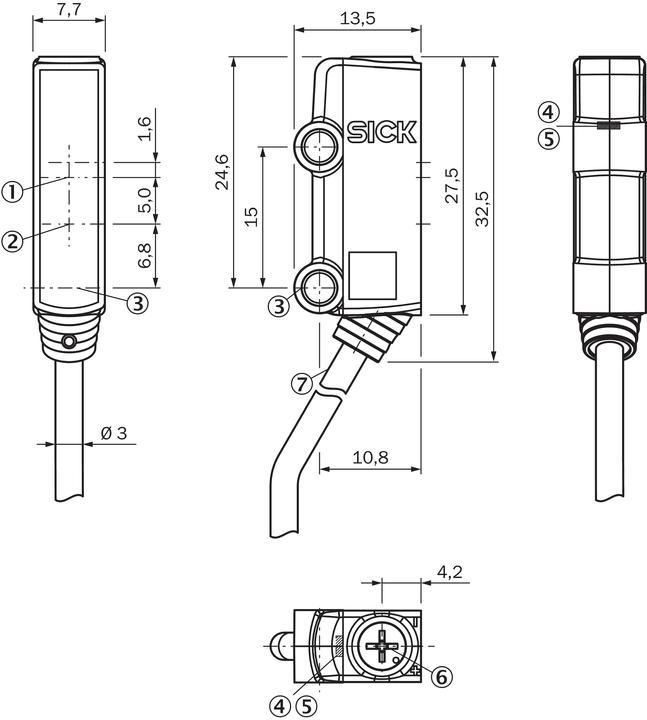 Sick Miniatur-Lichtschranke - kaufen bei Galaxus
