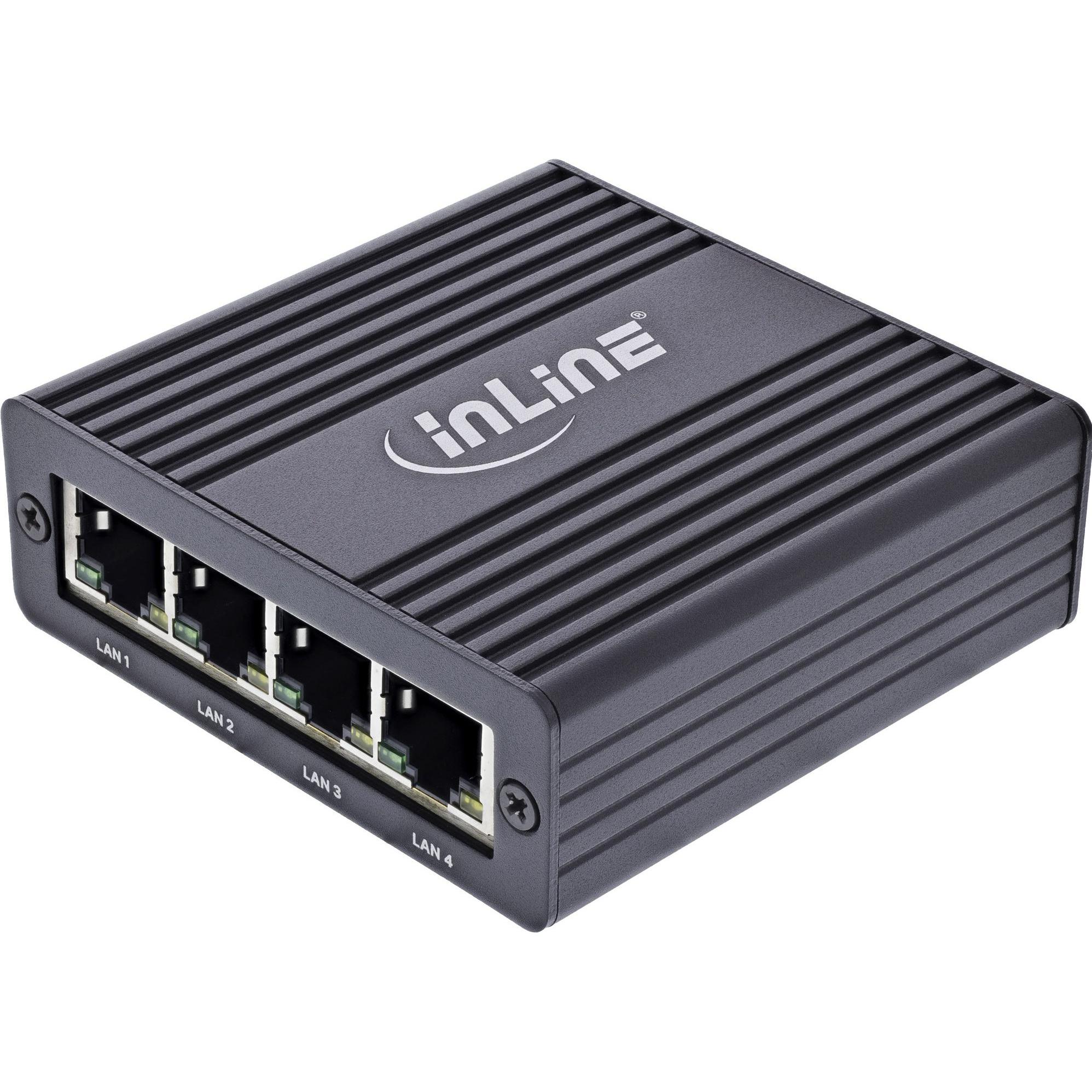 InLine USB-A 3.2 Gen.1 zu 4x RJ45 Gigabit Ethernet Adapter - Digitec