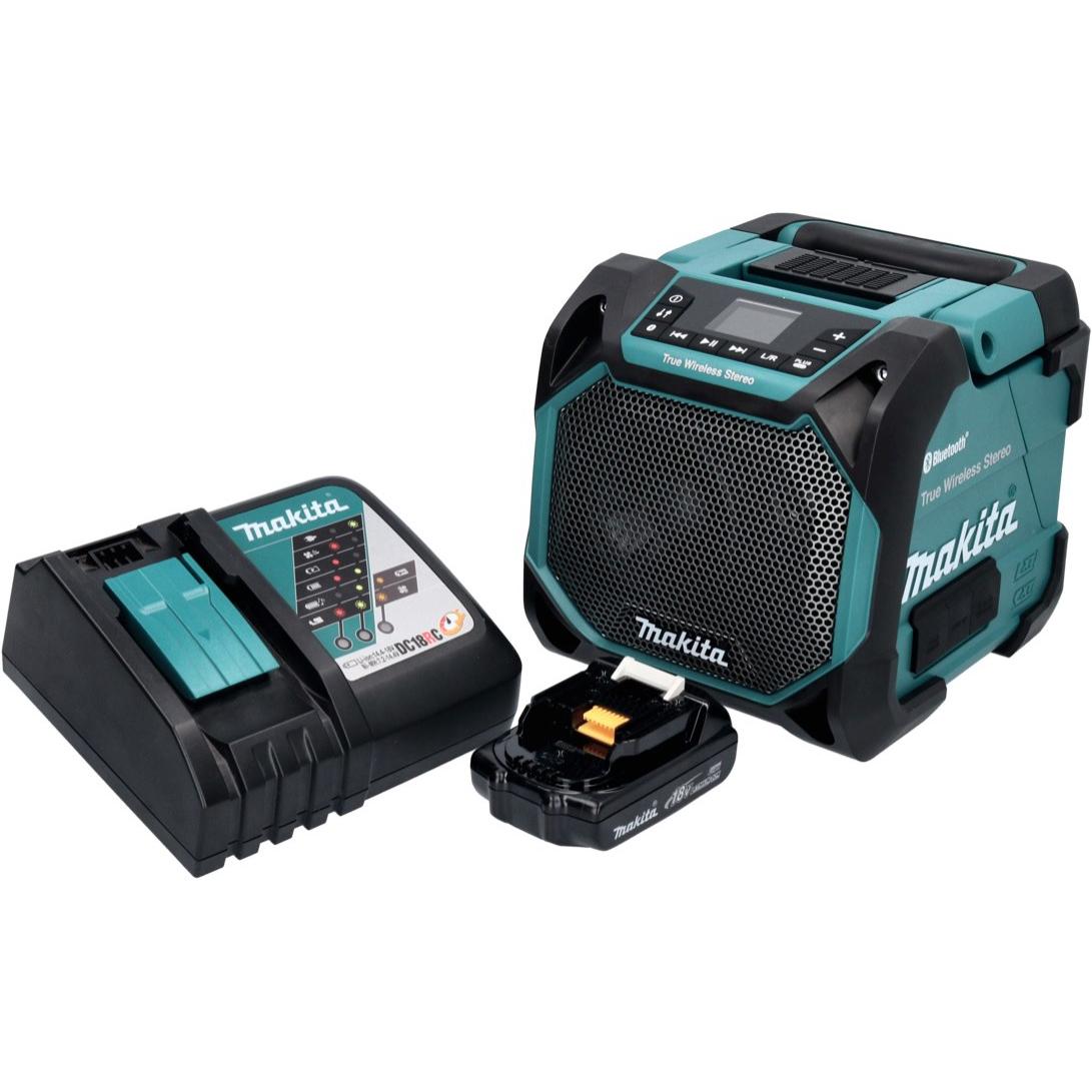 Makita Dmr 203 Ra1 Bluetooth Lautsprecher 12 V 18 V Ip64 1x Akku 2 0