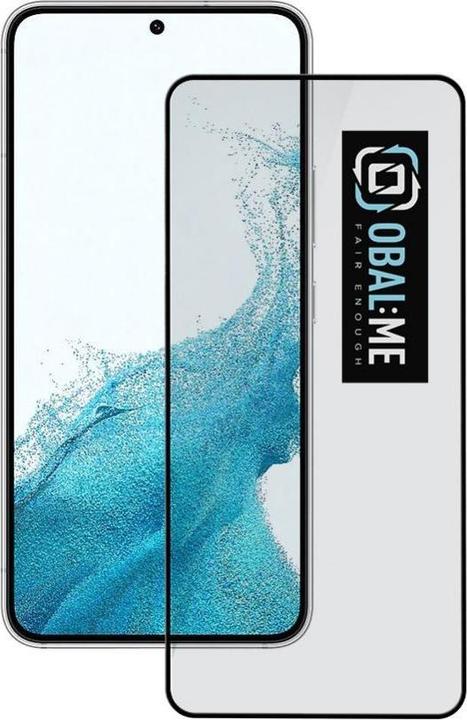 Obal:Me 5D Glass Screen Protector for Samsung Galaxy S22 Black - Digitec