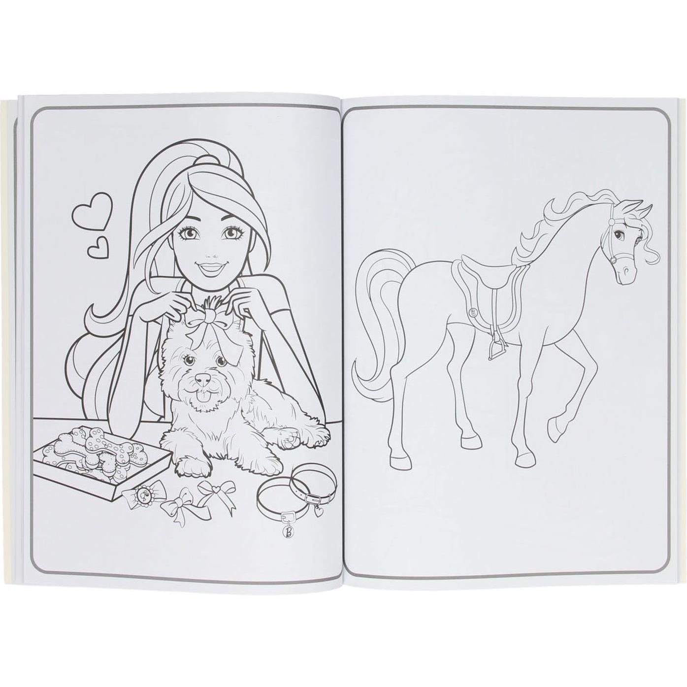 coloring pages of barbie and her sisters