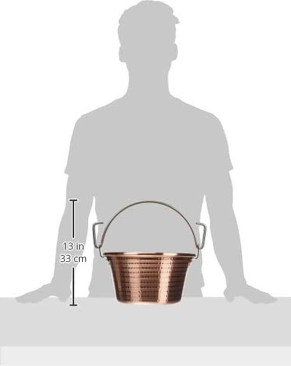 Pentole Agnelli Family Cooking boiler in copper with handle bracket br ...