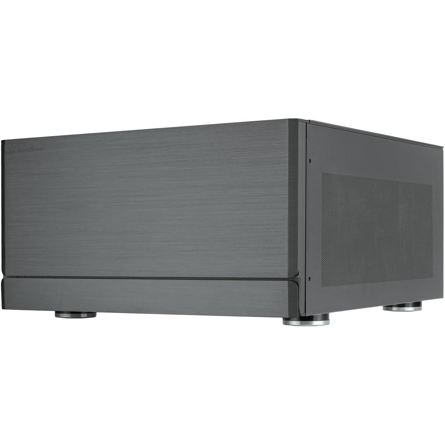 Silverstone SST-CW04TB - High End Crown HTPC All Aluminium ATX Computer ...