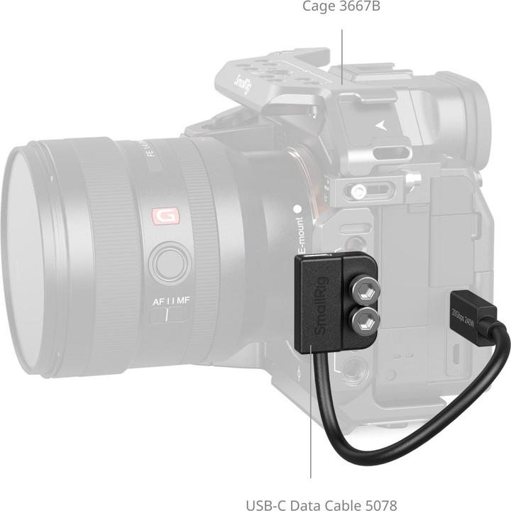 SmallRig Kabel Data USB Type-C - USB Type-C, 0.2 m