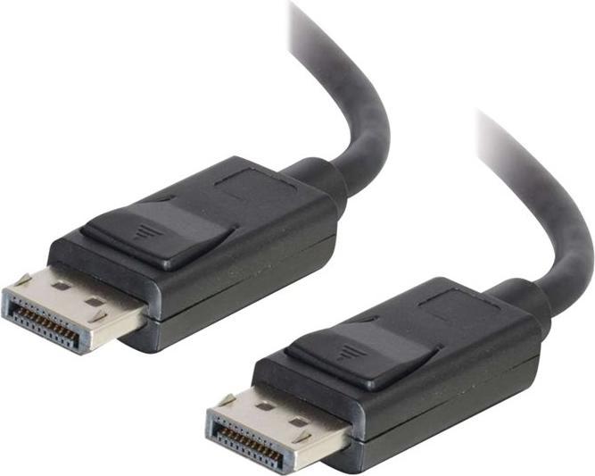 C2G 3m DisplayPort Cable with Latches 4K - 8K UHD M/M - Black (3 m ...