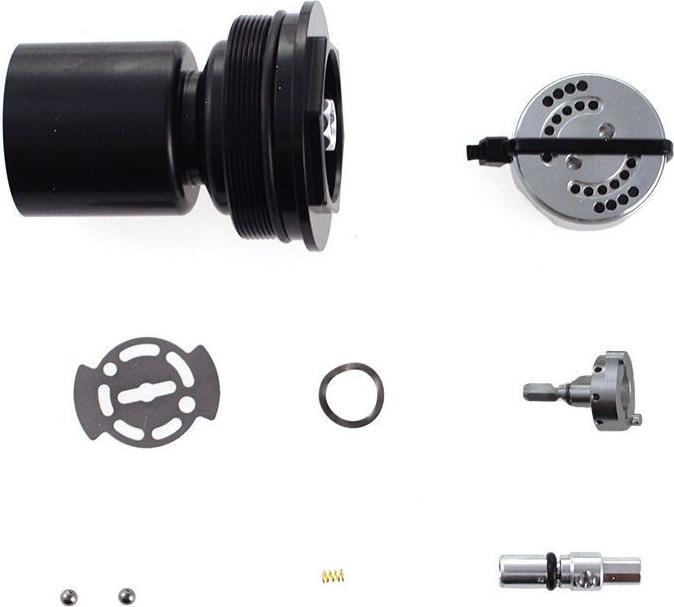 Fox Service Set: 2021 38 FIT4 E-Bike Topcap Assy, Remote, Black Ano, U ...