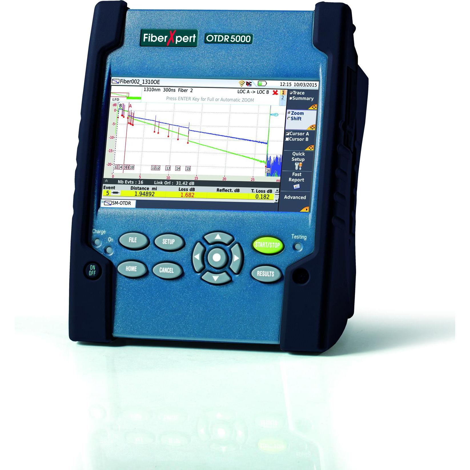 Softing Psiber) FiberXpert OTDR 5000 Quad, multimode/singlemode - Galaxus