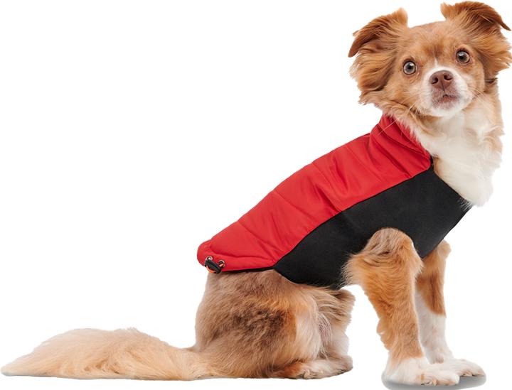 Goo-eez Gooeez Mock Neck Signature Jacket 2XS Red/Black - Galaxus