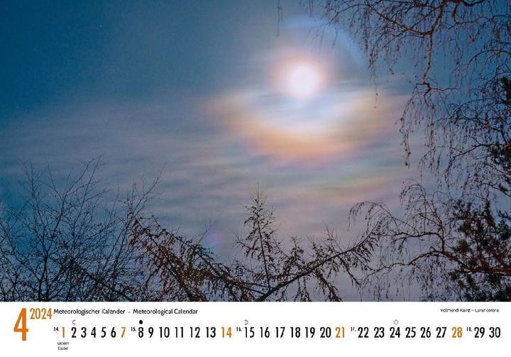 Borntraeger Meteorologischer Kalender 2024 - Meteorological Calendar ...