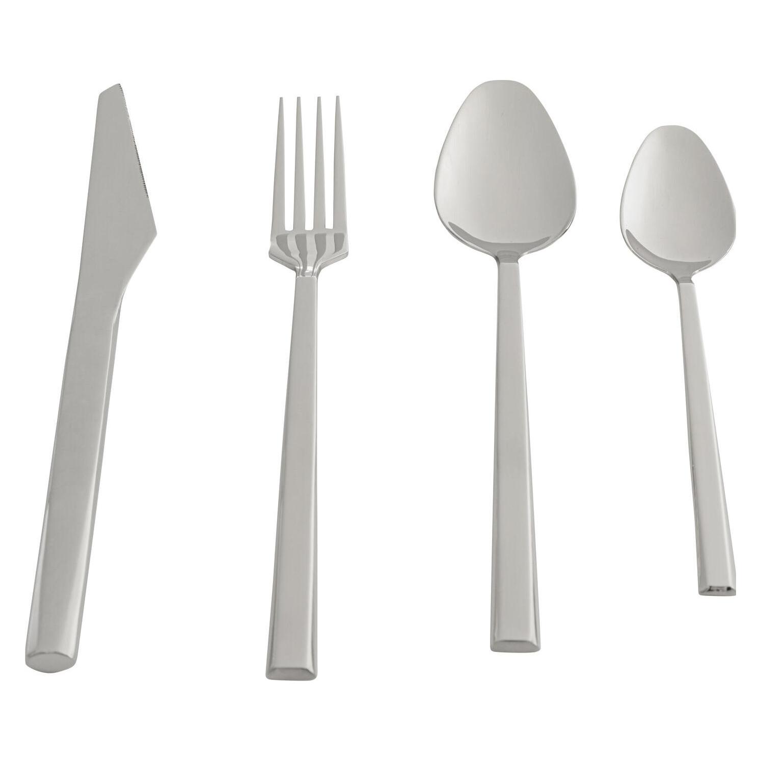 Kare Design Besteck Adella Silber (16/tlg.) (16 Stk., Besteck Set ...