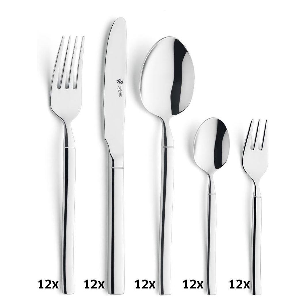 Paul Wirths Bestecke Cutlery set 60 pieces 5000 Bali (60 pcs., Cutlery ...