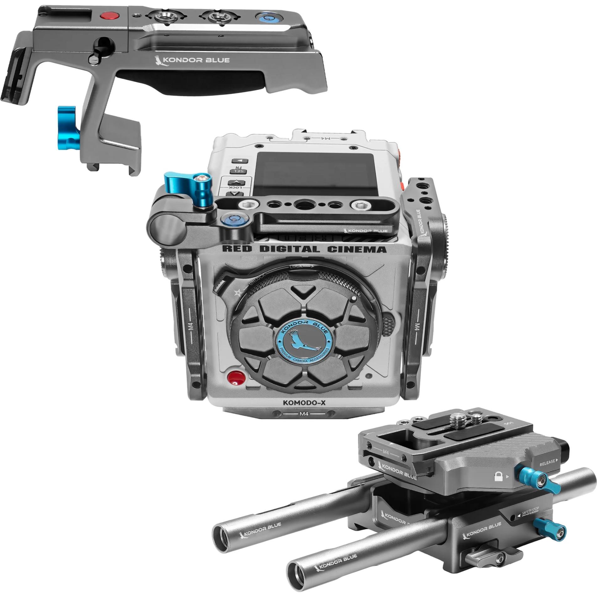 Kondor Blue RED KOMODO X Base Rig MKII (Space Gray) - Digitec