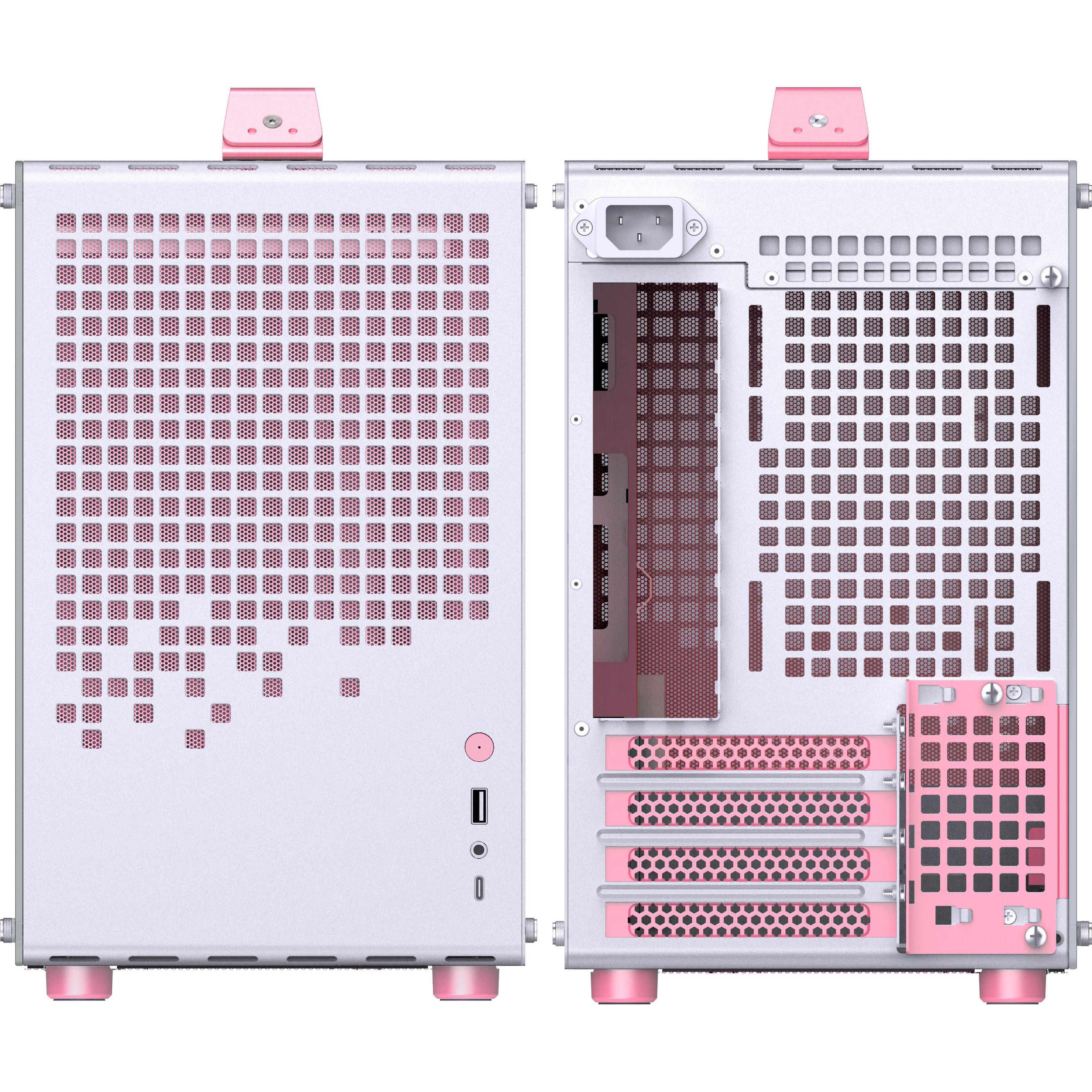 Jonsplus MATX Handle Case Z20 - White-Pink - kaufen bei Galaxus