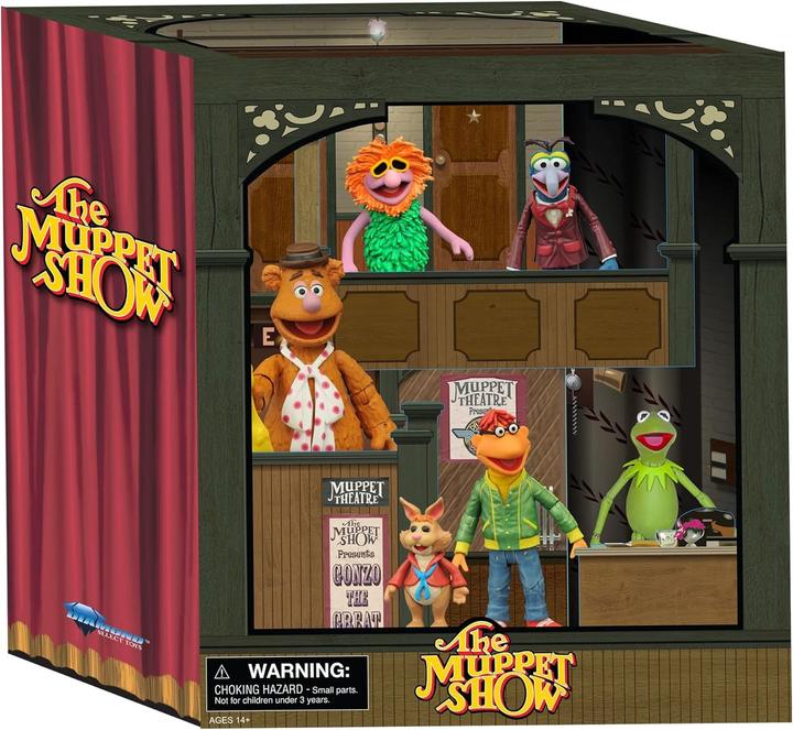 Diamond Select Toys Le Muppet Show figurines Deluxe Box Set Backstage ...