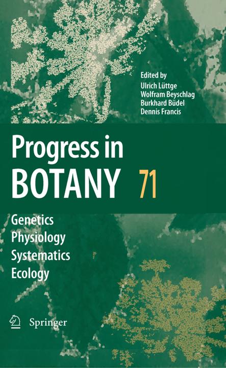 Springer Progress in Botany 71 - kaufen bei Galaxus