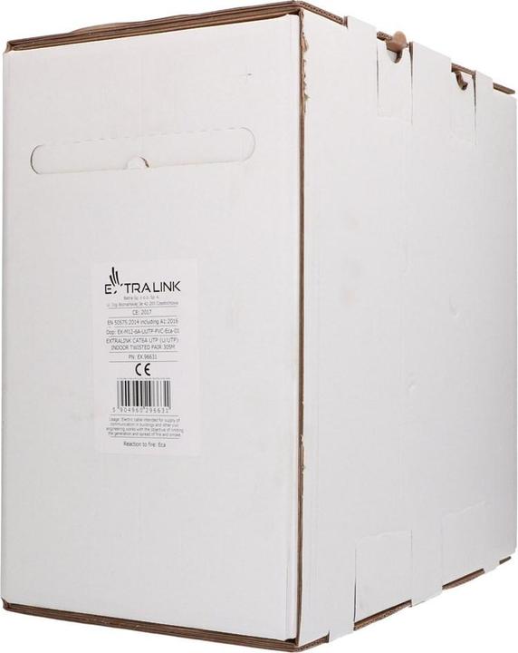 Extralink CAT6A UTP (U/UTP) INDOOR TWISTED PAIR 305M (UTP, CAT6a, 305 m)