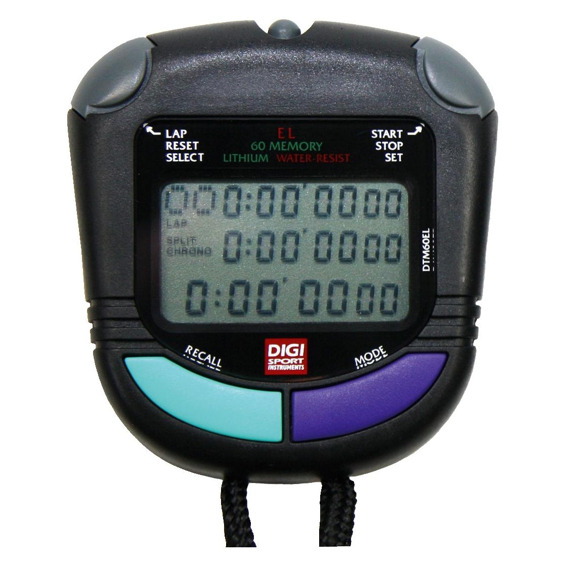 Digi Sport Chronomètre PC-91-EL 60 Mémoire - acheter sur Galaxus