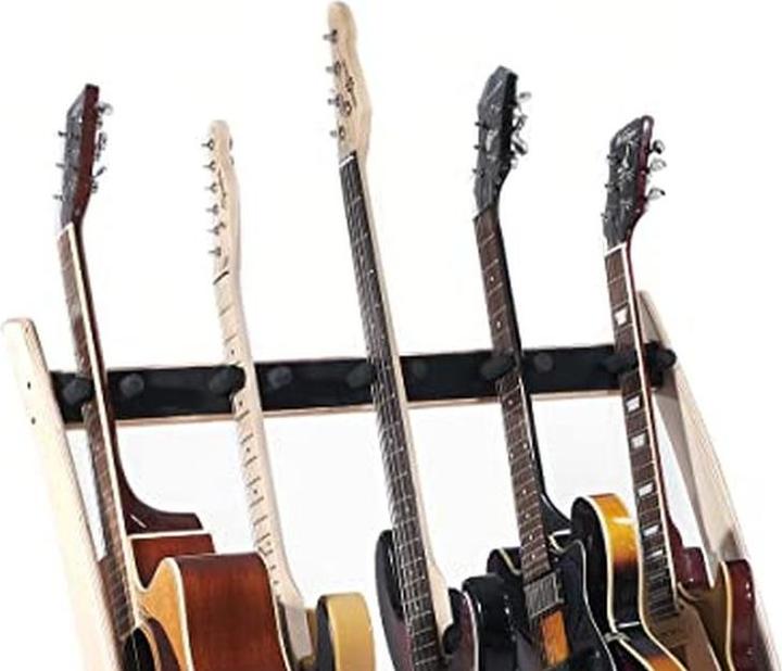 Ruach Adjustable 5-Way Guitar and Case Rack Holder - buy at Digitec