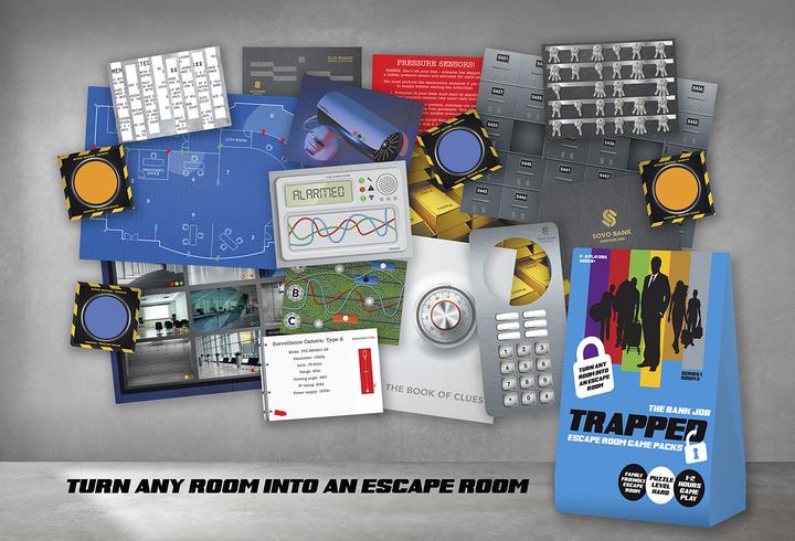 Liniex Trapped - The Bank Job Escape Room Game Pack (DK) (70082) - Galaxus