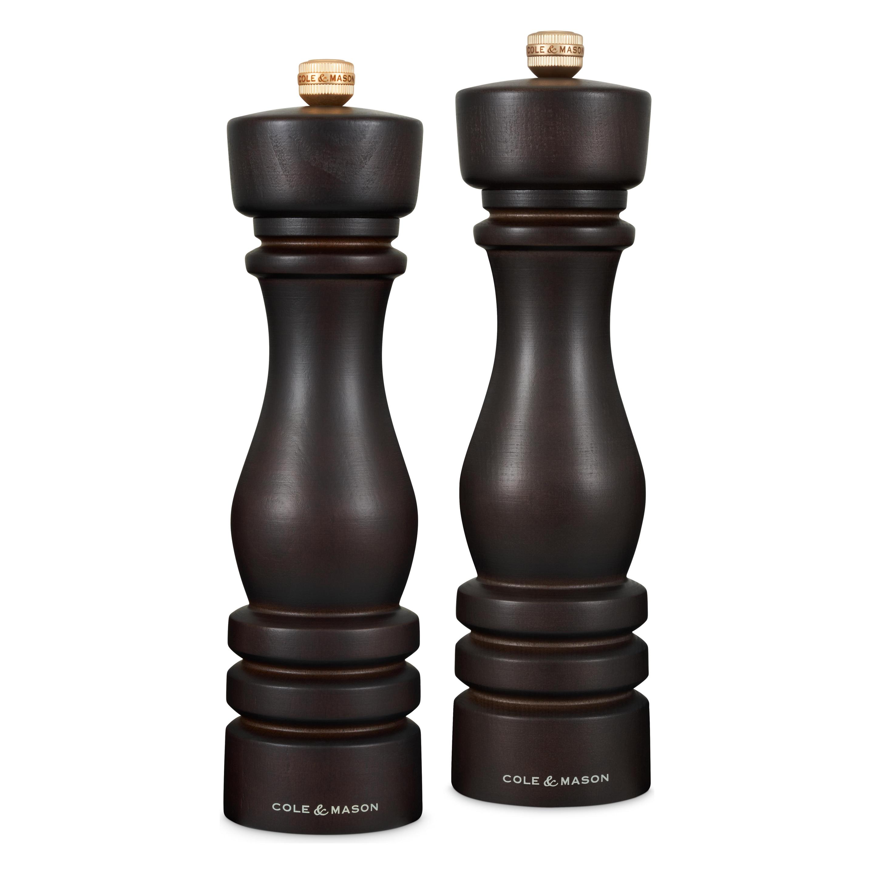 Cole & Mason Pfeffer-Salzmühlen Set London Buche dunkel 22x5.8x5.8 cm ...