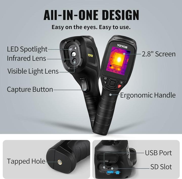Vevor Handheld Thermal Imaging Camera - buy at Galaxus