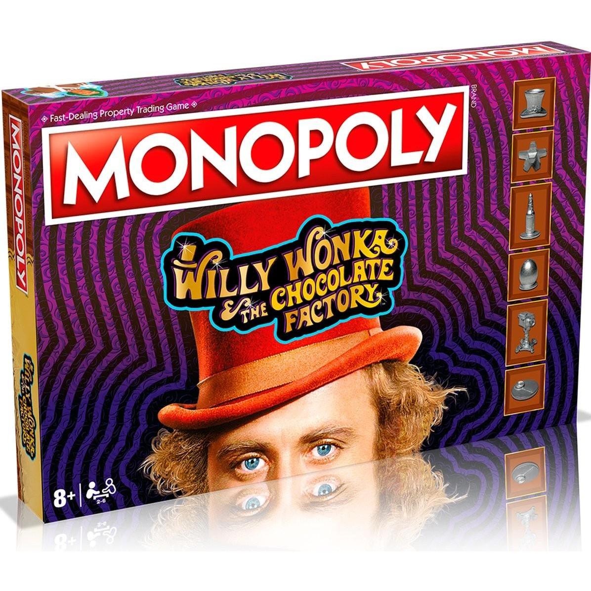 Winning Moves Willy Wonka and the Chocolate Factory Monopoly - Galaxus
