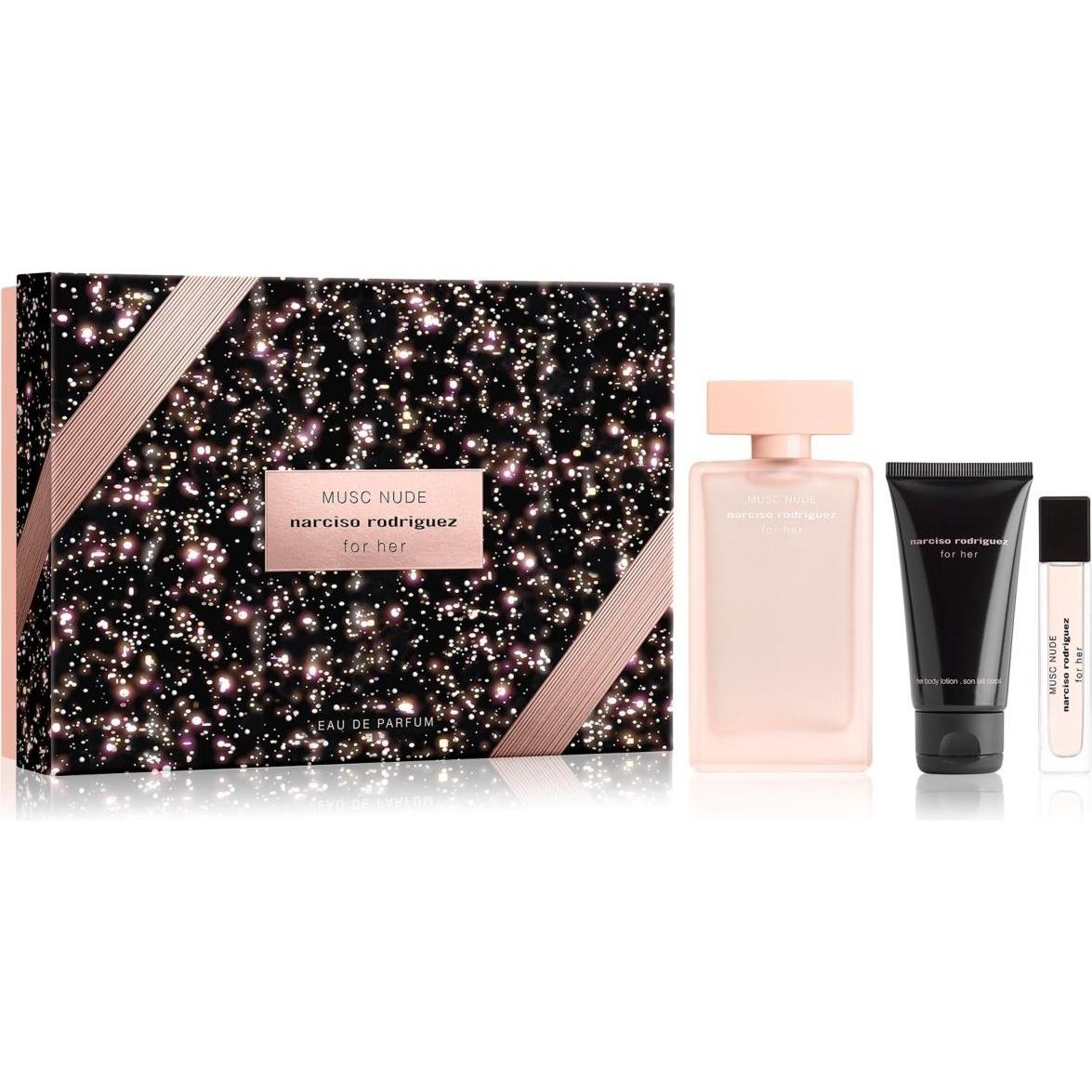 Narciso Rodriguez Musc Nude Eau De Parfum Set - 100ml, Body Lotion 50ml ...