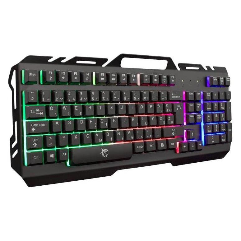 Membrane Gaming Keyboard Shark Gladiator 2, LED Rainbow backlight, US ...
