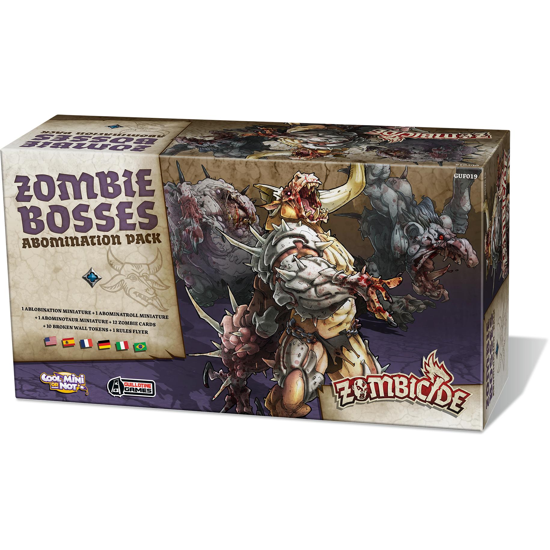 Cmon CMND1230 - Zombicide: Black Plague - Zombie Bosses, für 1-6 ...