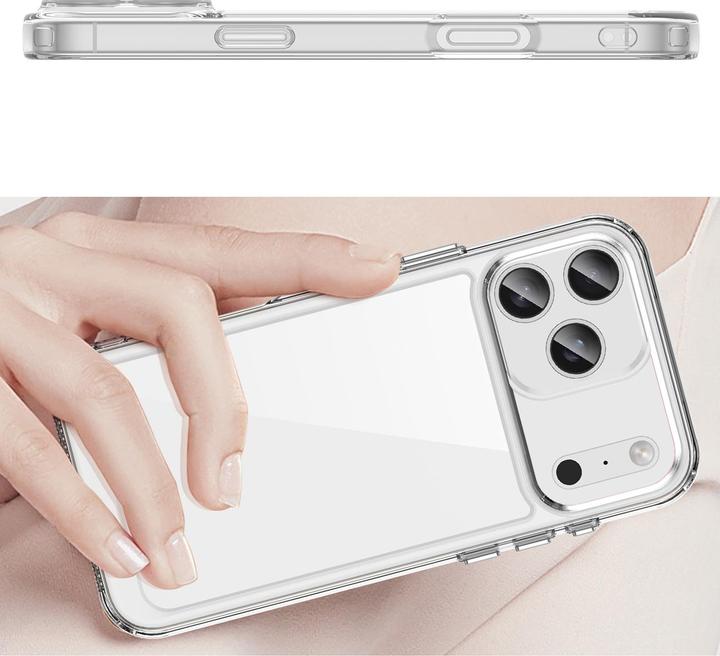Hurtel Outer Space Case für iPhone 17 Pro Max – Transparent - Digitec