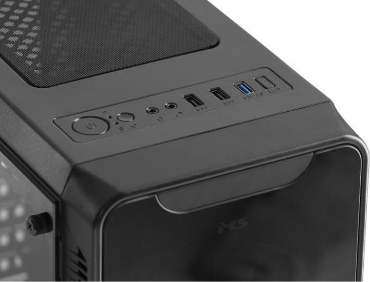 M & M's PC Gaming Case Armour V700 Black - buy at Galaxus