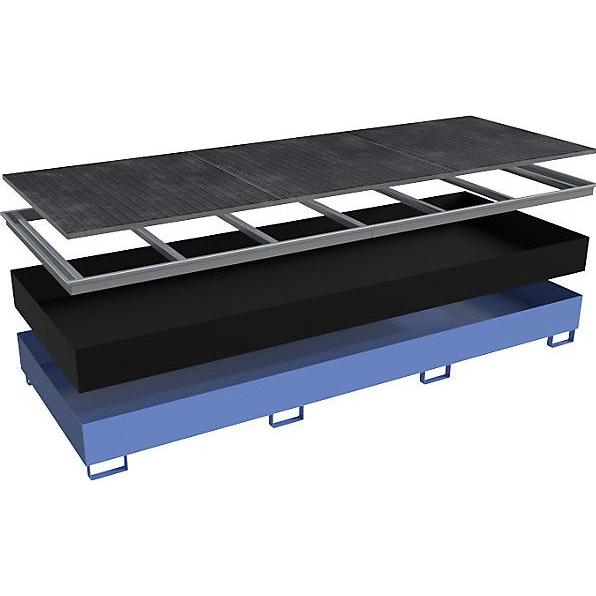 eurokraft pro Regal-Bodenwanne mit PE-Einsatz - kaufen bei Galaxus